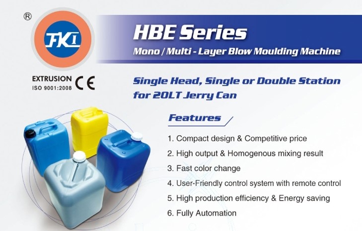 HBE Multi-Layer Blow Molding Machine For Jerry Can -FKI
